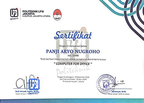 Panji Aryo Nugroho On Linkedin Saya Ingin Mengucapkan Terima Kasih Yang Sebesar Besarnya Kepada