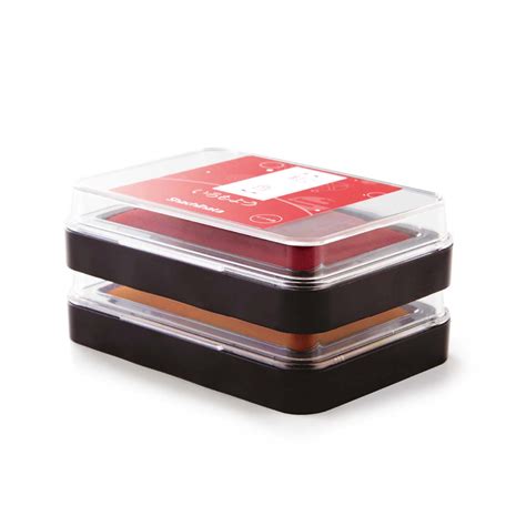 사치하타 스탬프 패드 만년 스탬핑 도장 잉크 휘뚜