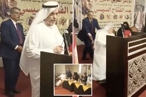 Saudi Businessman Muhammad Al Qahtani Dies Mid Speech In Shocking Video