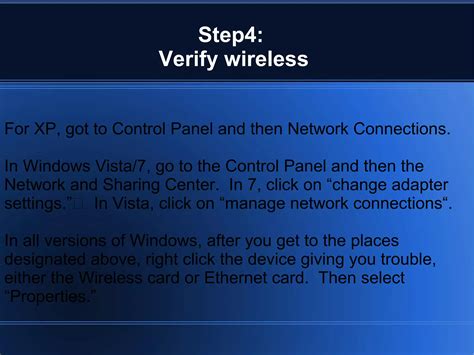 How To Troubleshoot Wireless Connection Problems Ppt Free Download