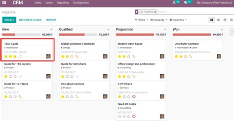 How To Manage Leads In Odoo 13 CRM