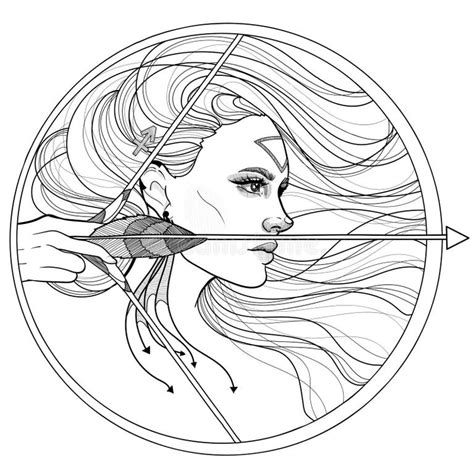 Female Head Profile Line Drawing Stock Illustrations 6 011 Female