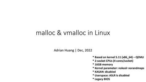 Malloc And Vmalloc In Linux Pdf Malloc And Vmalloc In Linux Pdf