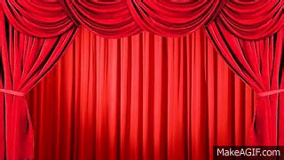How To Create The Effect Of Opening And Closing The Stage Red Curtain