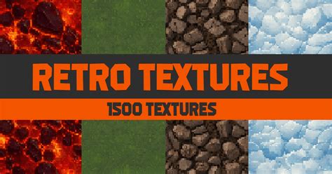 1500 Retro Textures Pack 2d Textures And Materials Unity Asset Store