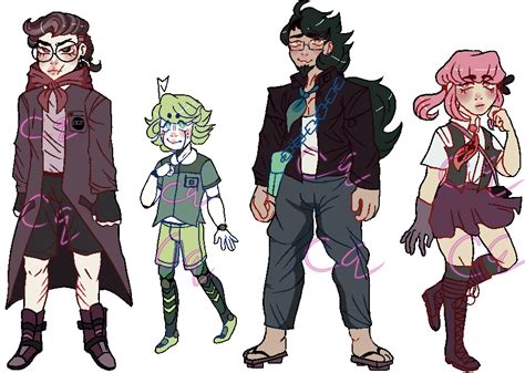 Dangan Fusion Adopts Ota Closed By Akamatsuu On Deviantart