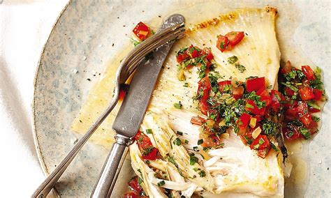 Recipe Grilled Skate With Sauce Vierge Daily Mail Online