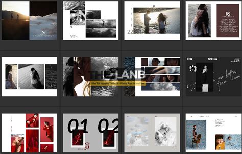Vshare Psd Update 100 Mẫu Layout Album Ngang Dành Cho Ảnh Cưới Ảnh