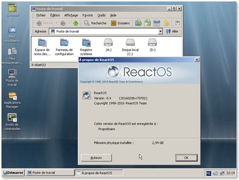 ReactOS 0 4 0 LinuxFr Org