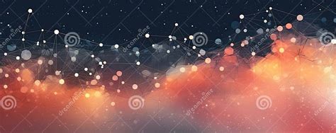 minimalistic abstract background with abstract data visualizations and