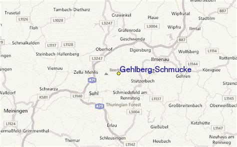 Gehlberg Schmücke Skigebied Gids Lokaliteitkaart en Gehlberg Schmücke Skivakantie aanbiedingen
