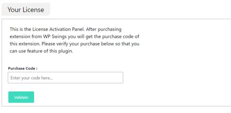 License Activation Woocommerce Plugins Wp Swings
