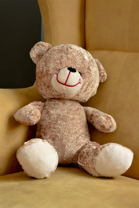 갈색곰 인형 곰 인형 귀여운 장난감 껴안고 싶은 장난감 놀이방 액세서리 미니멀 보육 장식 봉제 인형 봉제 장난감