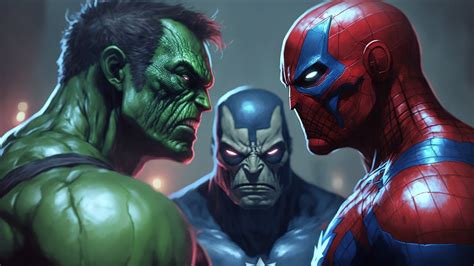 Epic Battle Spider Man Hulk VS Venom Captain America In Marvel Vs Capcom Infinite YouTube