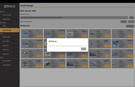 Ethos Suite Backup Fails With Osx Ventura Issue Frskyrc Ethos Feedback