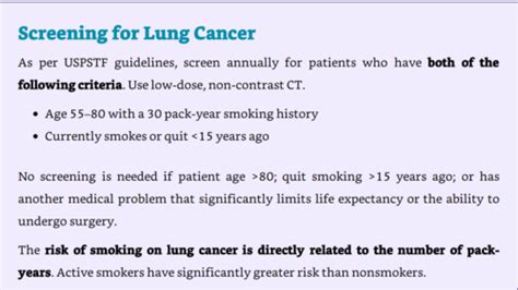 Lung Cancer Flashcards Quizlet