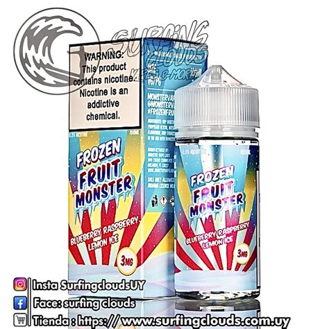 Frozen Fruit Monster Blueberry Raspberry Lemon Ice 100 Ml 3 Ml
