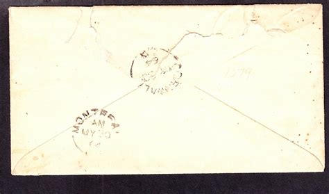 Us 68 10c On Cross Border Cover W Nice Transit Markings Scv 100 United States General Issue