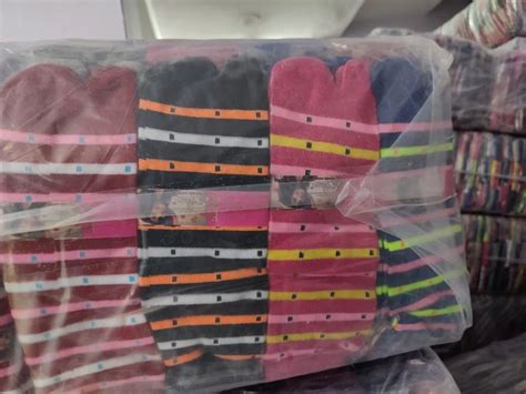Printed Womens Cotton Full Length Thumb Socks Knee High At Best Price