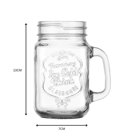 Glass Mason Jar 500ml