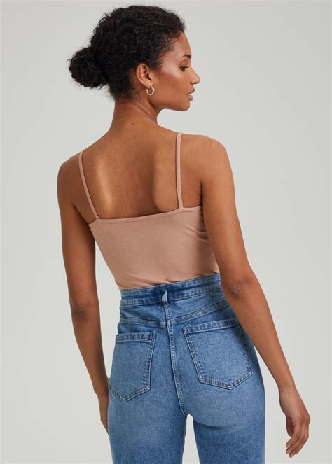 Beige Essential Cami Top Matalan