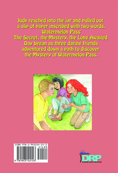 Watermelon Pass Paper Back Miryam Tamar