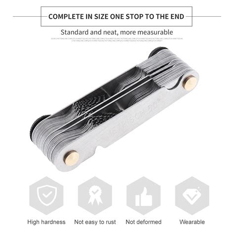 Chgimposs 58pcs Set Metric And Imperial And Us Screw Gauge 55 Degree And Metrisch 60 Degree Thread