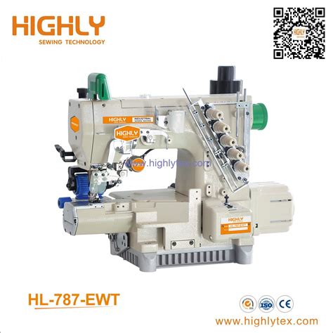 High Speed Cylinder Bed Interlock Sewing Machine With Pulley China