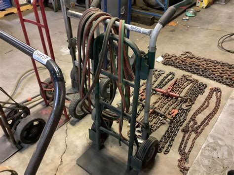 2 Wheeled Dolly With Cutting Torch Hoses For Sale Indianapolis In 484562
