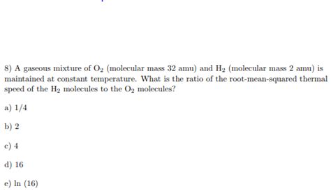 Solved 7 In A Maxwell Boltzmann System With Two States Of