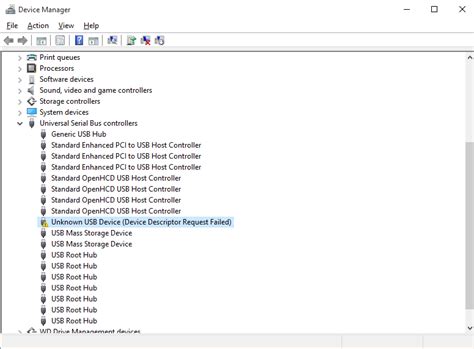 Error 43 Unrecognized Usb Device Microsoft Community