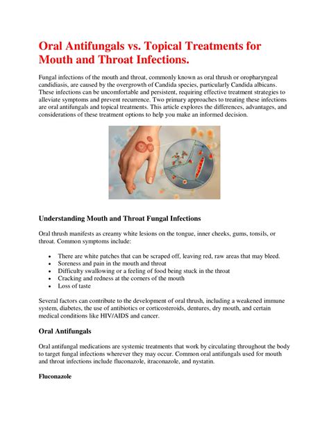 Ppt Oral Antifungals Vs Topical Treatments Powerpoint Presentation