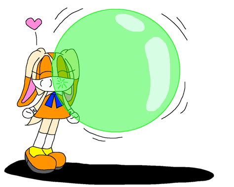 Cream Blowing Her Bubble Gum By Pokegirlrules On Deviantart