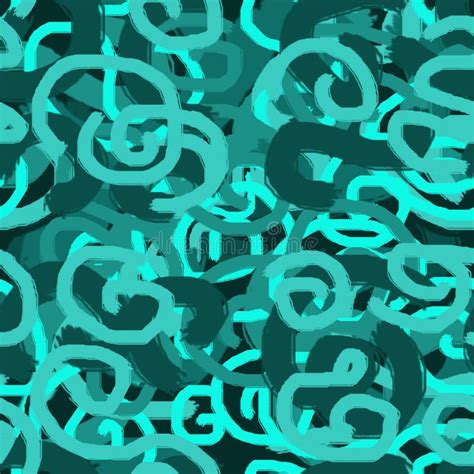 Squiggly Lines Pattern Green Stock Illustrations 104 Squiggly Lines