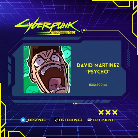 Cyberpunkedgerunners Cyberpunk 2077 David Martinez Discord Twitch