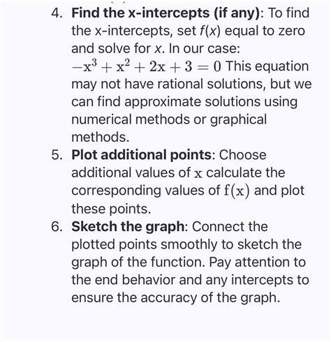 Solved Lets Construct A Polynomial Function Using The Given