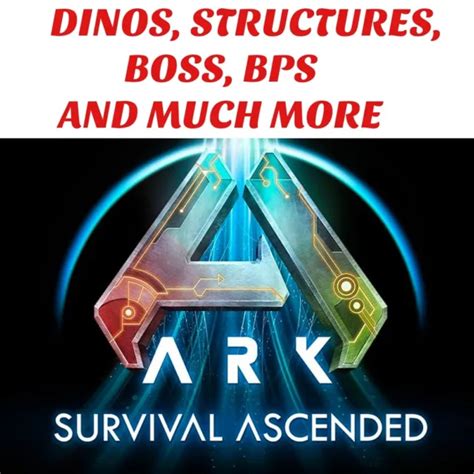 Ark Survival Ascended Pve Pcxboxps5 Dinos Builds Maxed Tools And