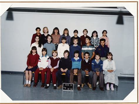Photo De Classe 4 B De 1981 Collège Vauban Copains Davant