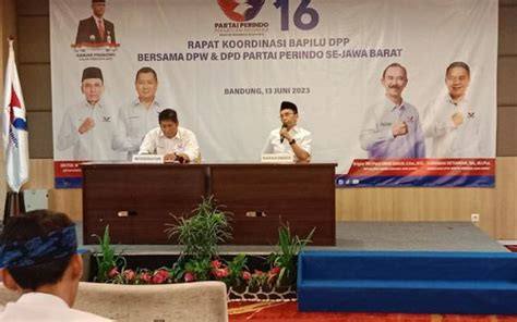 TGB Rasakan Aura Positif Perindo Jabar Tatap Pemilu 2024