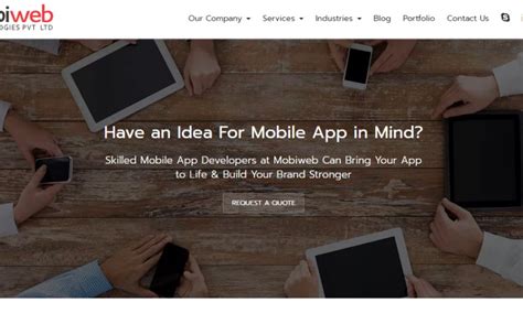 Mobiweb Technologies Reviews View Portfolios Designrush