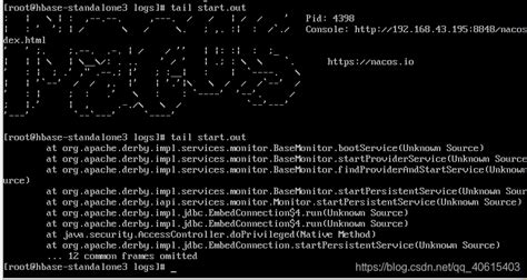 Linux下nacos启动报错，无法访问nacos页面permission Denied No Further Information