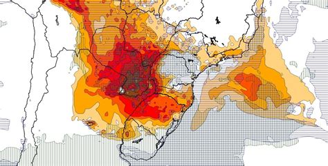 Ar tropical trará calor chuva e temporais isolados antes de frente fria
