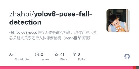 Yolov8 Pose Fall Detectioncmakeliststxt At Main · Zhahoiyolov8 Pose