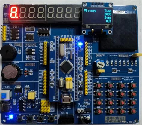 【stm32单片机】汉诺塔游戏