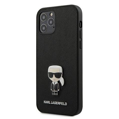 KARL LAGERFELD Handyhülle Karl Lagerfeld KLHCP12LIKMSBK iPhone 12 Pro Max 6