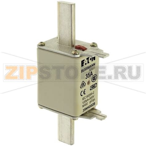 35NHG02B - Предохранитель, 35 A, AC 500 В, 120 кА, NH02, gL/gG, IEC ...