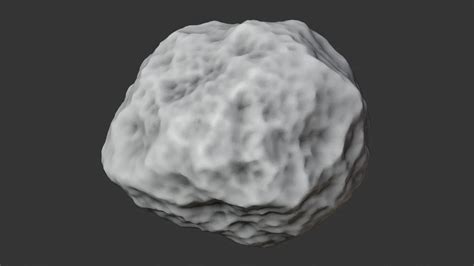 Procedural Rock Material FlippedNormals