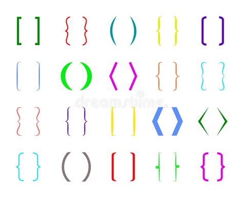 Fancy Bracket Shapes