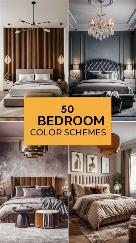 Pin On Chic And Modern Bedroom Color Schemes