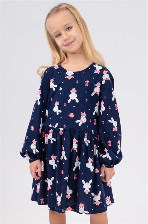 Платье для девочки Happy Fox